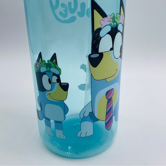 Bluey/Greenbrier | Kitchen | Bluey Water Bottle Sippy Cup Straw Top ...